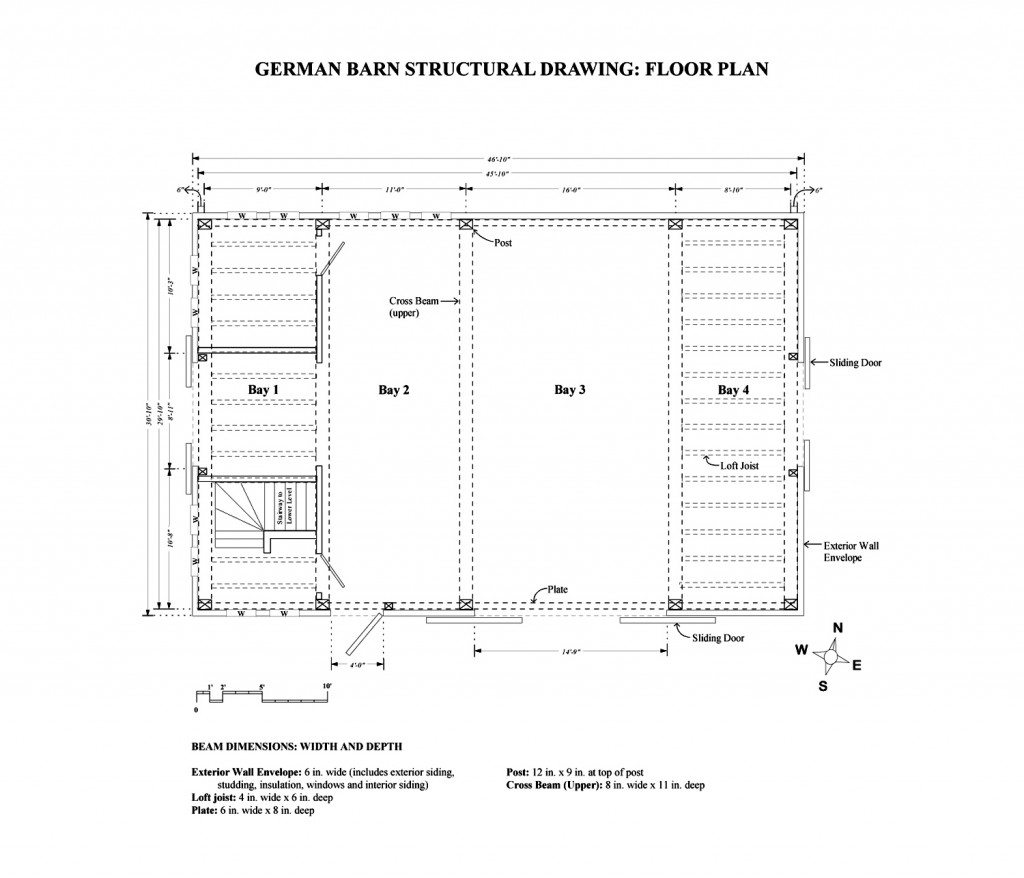 Historic Hay Barn with Red Oak Timber Frame