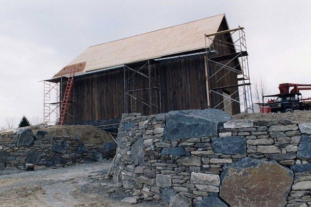 Historic Hay Barn with Red Oak Timber Frame